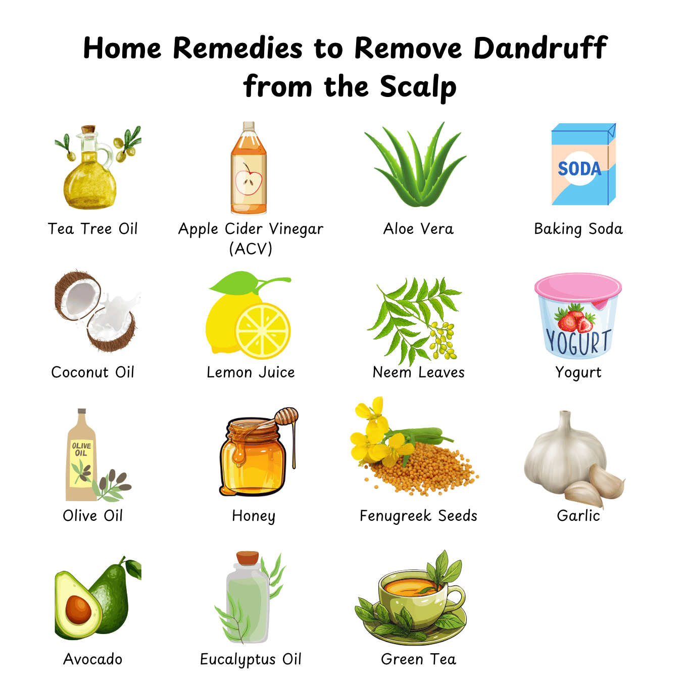 How To Remove Dandruff From Your Scalp (15 Powerful Ways To Say Goodbye ...